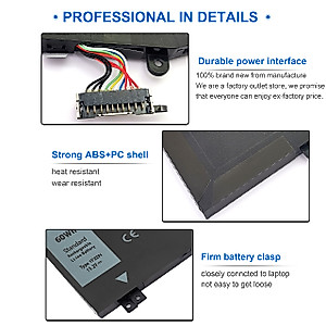 1F22N Laptop Battery for Dell Alienware M15 R1 2018, Alienware M17 R1 2019, for Dell G5 15 5590, G7 7590, G7 7790 Series, P79F P79F001 P37E P37E001 01F22N 06YV0V 6YV0V 8622M 08622M 0JJPFK JJPFK