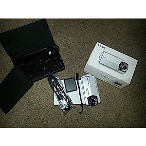 Casio TRYX Digital Camera with Full 1080p HD Video Capture and 3-Inch Touch Screen LCD (White)