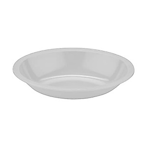 G.E.T. DN-332-W-EC 32 oz. Oval Rimmed MELAMINE BOWLS Melamine, White (Pack of 4)