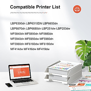 v4ink 2PK Compatible Toner Cartridge Replacement for Canon 119 CRG-119 3479B001AA Toner for Canon ImageClass mf414dw mf416dw mf419dw mf5950dw mf5960dn lbp251dw lbp253dw lbp6670dn Printer