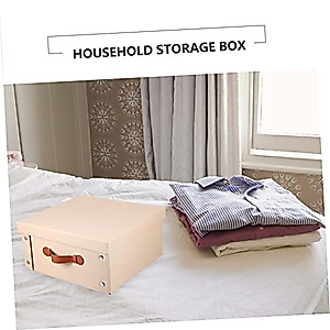 Didiseaon 1pc Box multifunctional storage box shelf cloth storage container travel underwear storage bag Sundries Organizer clothing environmentally friendly cardboard household box