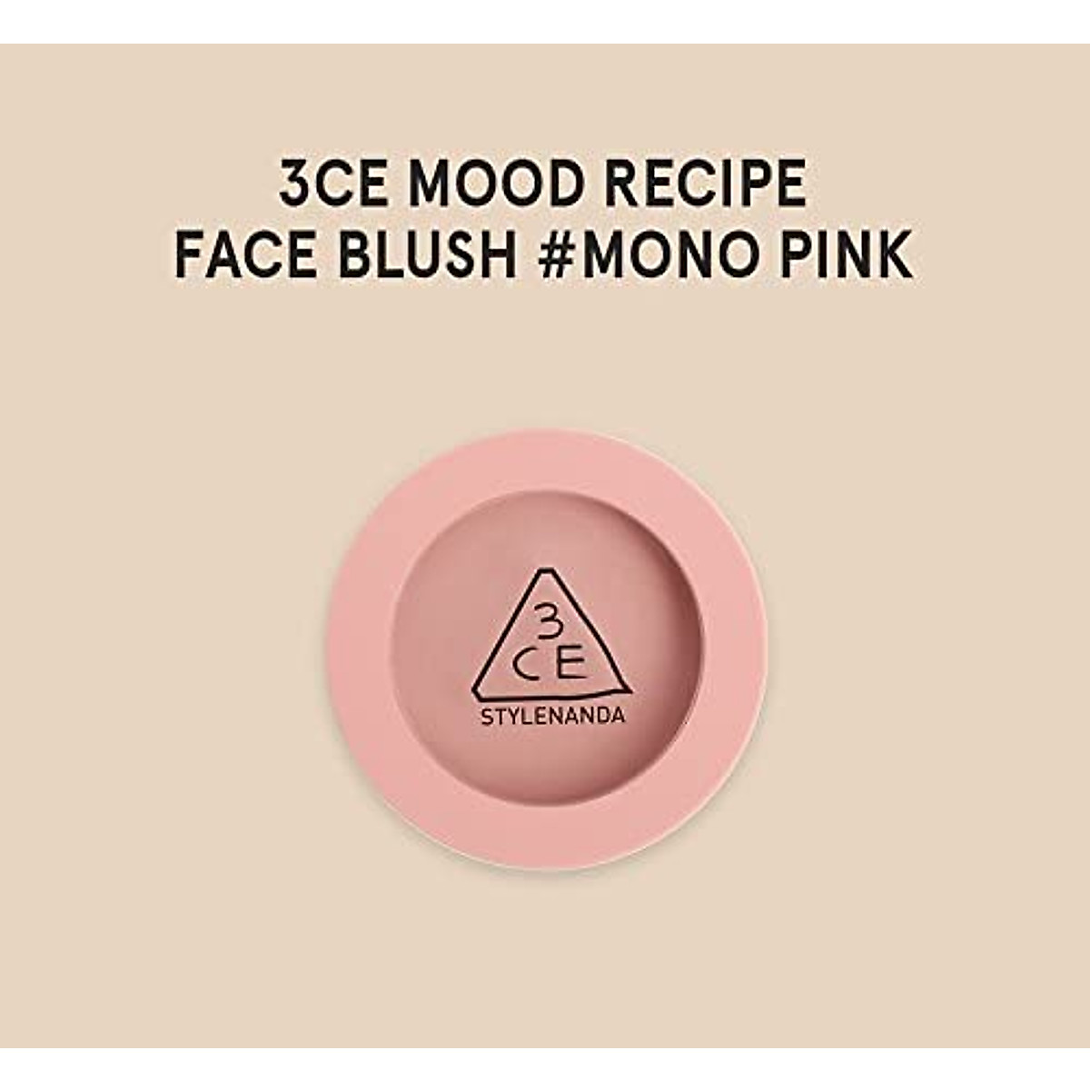 3CE NEW Mood Recipe Face Blush Style Nanda 3 Concept Eyes (Season 2) (Mono Pink)
