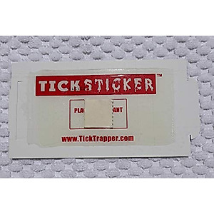 Tick Trapper Tick Sticker Flea, Tick, and Insect Trap - Non-Toxic and Easy to Use - Patent Pending Tick Attractant, Sticky Glue Traps Crawling Insects (Pack of 3)