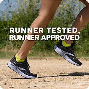 Balega Hidden Comfort Performance No Show Athletic Running Socks for Men and Women (1 Pair), White, Large