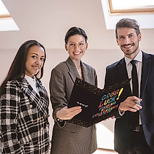 KMLIFE Farewell Jumbo Card, 22x14 Inches, Elegant Design, Inspirational Sentiment, Premium Quality, Perfect for Farewell Party