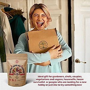 13 Rare Hot Chili Pepper Seeds Variety Pack for Planting Indoor & Outdoors. 650+ Non-GMO Bulk Pepper Garden Seeds Kit: Jalapeno, Cayenne, Serrano, Habanero, Pasilla Bajio, Santa Fe, Fresno & More