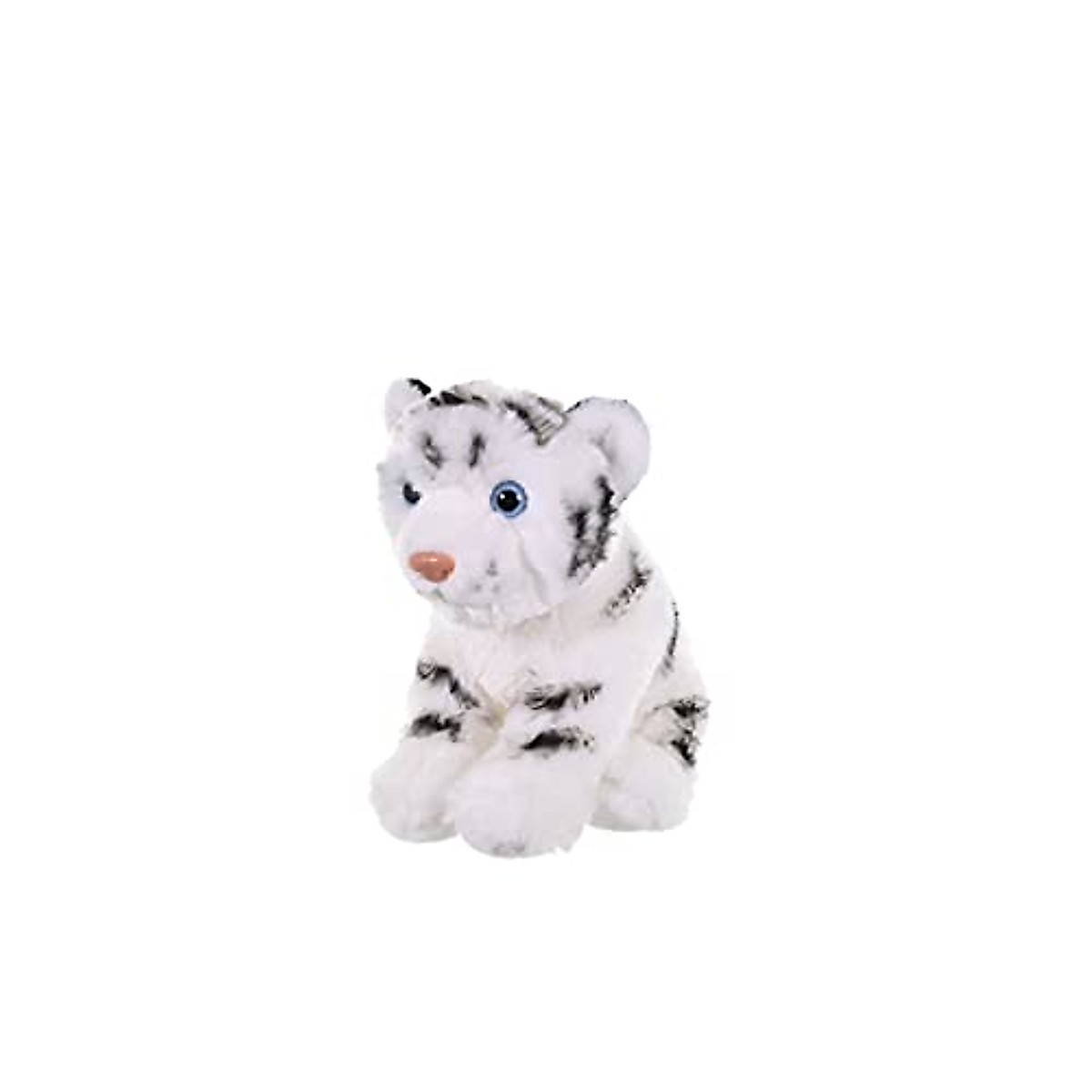 Wild Republic White Tiger Plush, Stuffed Animal, Plush Toy, Gifts for Kids, Cuddlekins 8 Inches,Multicolor