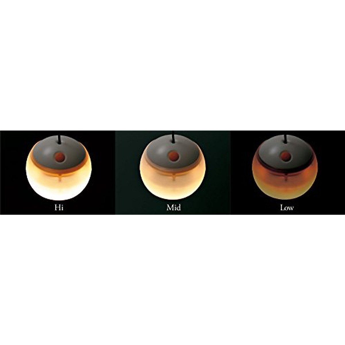 Snow Peak's Hozuki Lantern, Bark, ES-070BR, Made in Japan, Lifetime Product Guarantee, Lightweight, Compact for Camping or Backpacking, Camping Light