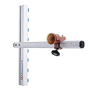 freneci 37cm Scale T Glass Cutter, Production Glass Strip Cutting Tool