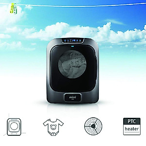 TULGIGS Daewoo&Winia DWR-03IDDC Mini Dryer Machine PTC Heater 220V/60Hz Only