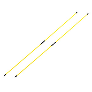 Callaway Alignment Stix, Golf Swing Trainer, Yellow, 48 Inches, (Set of 2)