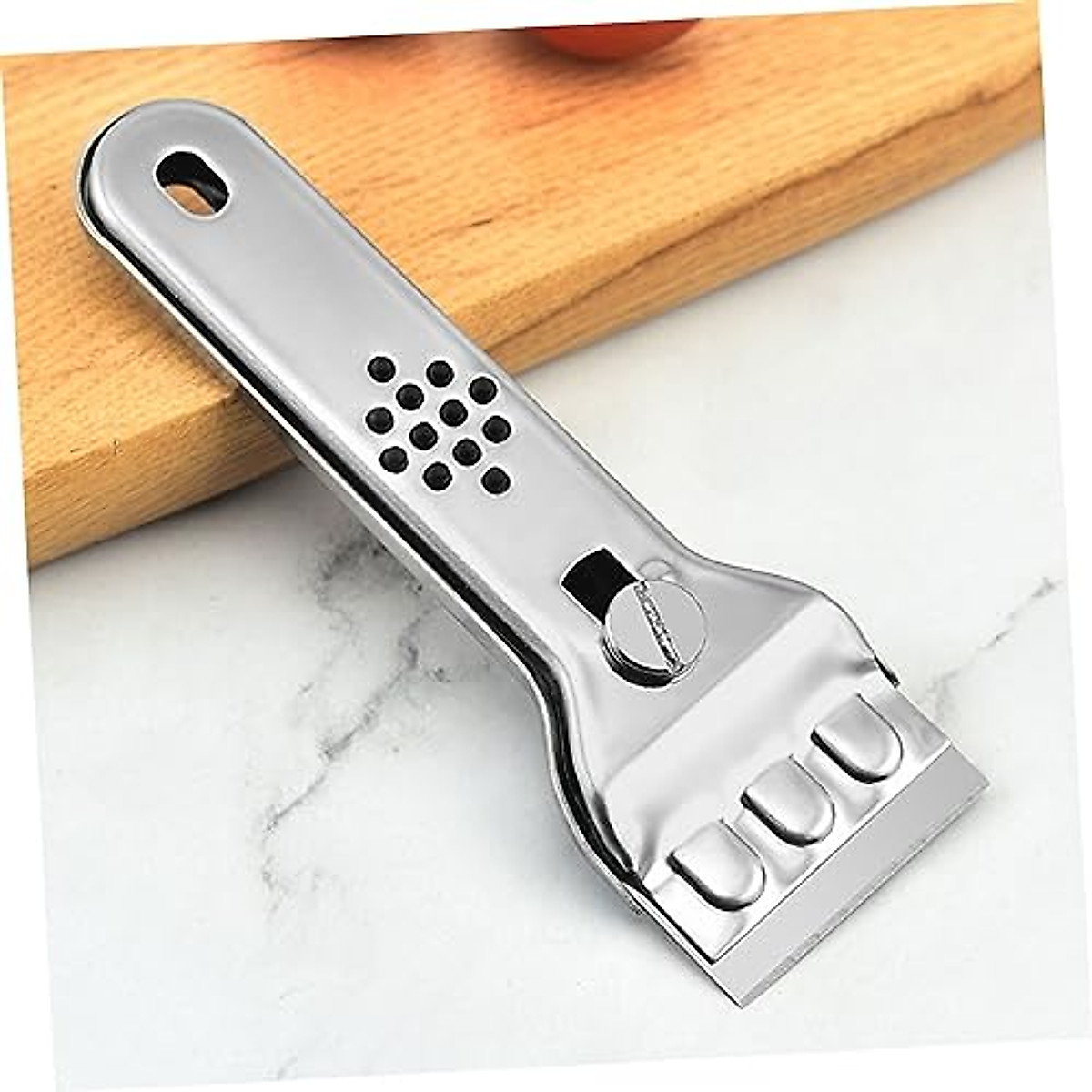 HOLIDYOYO 1 Set Tile Stain Removal Shovel Ice Scraper Paint Scraper Tool Sticker Labels Floor Scraper Scrapers for Stains Cleaning Scraper Scrapers for Wallpaper Tools Stainless Steel Silver