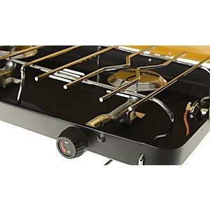 MARTIN 2 Burner Propane Stove Grill Gas 20 000 Btu Outdoor Trip Accessory Portable Advanced Features Propane Burner Csa Certified and Steady Performance