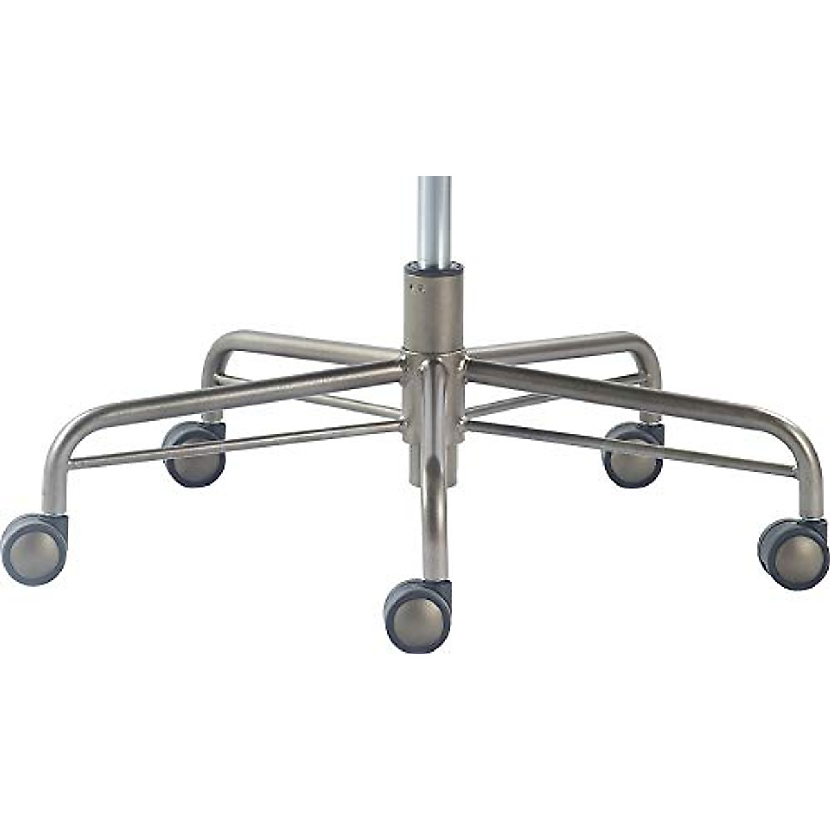 Tommy Hilfiger Forester Luxury Bonded Leather Home Office Chair, Modern Round Swivel Accent Seating, Adjustable Height, Cognac Brown