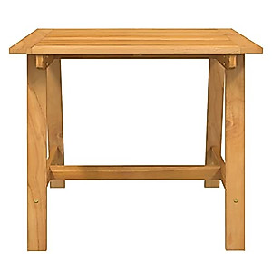 Camerina 3 Piece Patio Dining Set Outdoor Patio Dining Set Outdoor Patio Furniture Patio Set Patio Table and Chairs Set Solid Acacia Wood 3087122