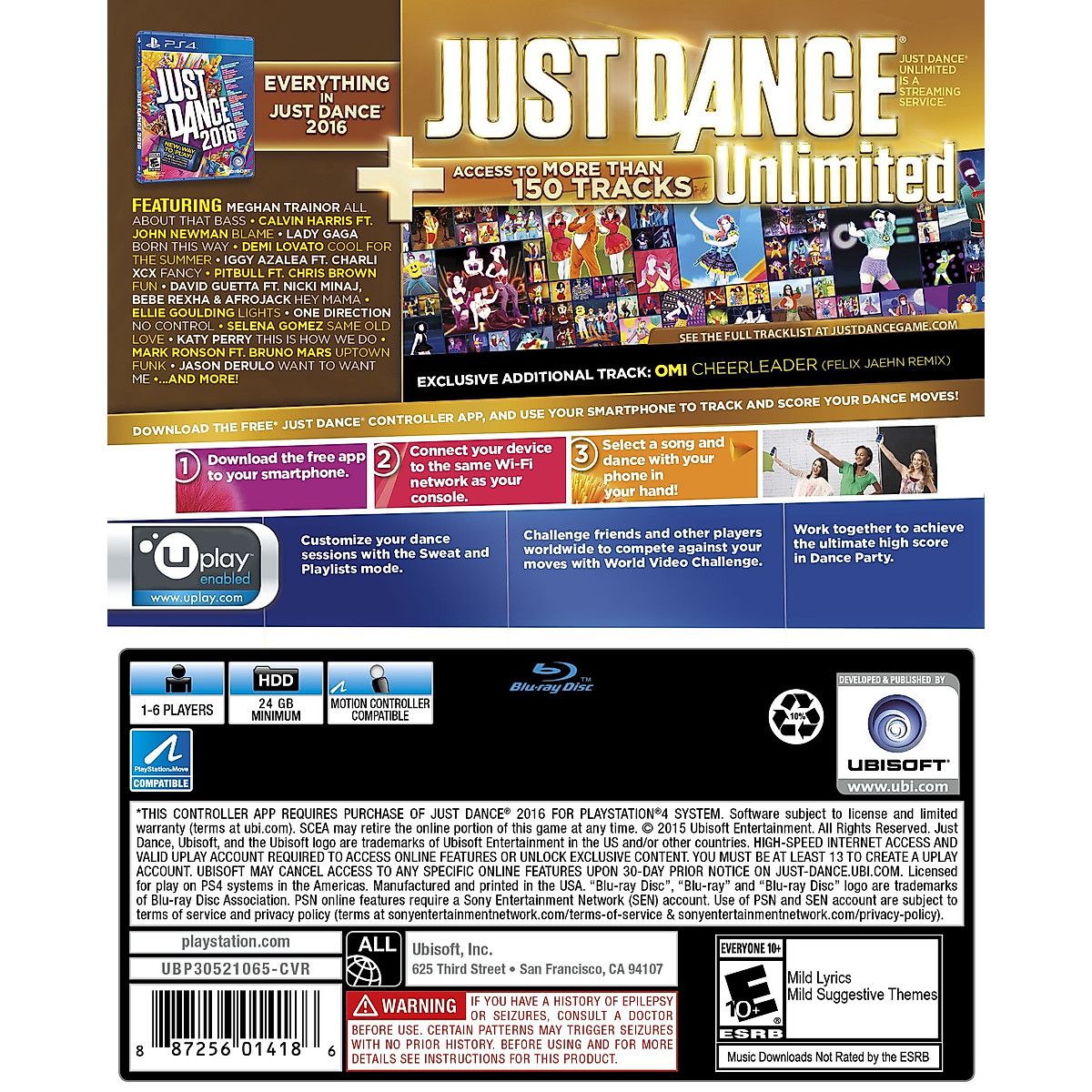 Just Dance 2016 (Gold Edition) PlayStation 4