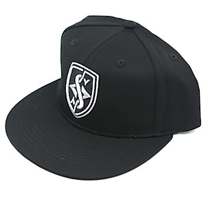 Rotary13B1 Silvia Logo - Baseball Hat - Black Flat Brim