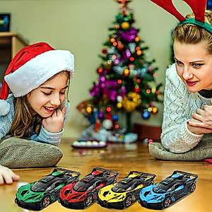 Diecast Toy Car Bugatti Bolide Sports Car Model,Zinc Alloy Simulation Casting Pull Back Vehicles,1:32 Scale Mini Electronic Supercar Toys with Lights and Music for Toddlers Kids Children Gift