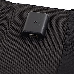 15W High Efficiency Portable Solar Panel, Catch Energy from The Sun for Camping and Travel, Phones, Tablets