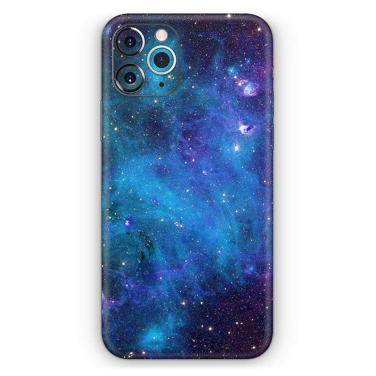 Design Skinz Azure Nebula Protective Vinyl Decal Wrap Skin Cover Compatible with The Apple iPhone 11 Pro Max (Screen Trim & Back Glass Skin)