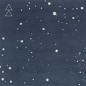 YOGA DESIGN LAB | The Combo Yoga Mat | 2-in-1 Mat+Towel | Eco Luxury | Ideal for Hot Yoga, Power, Bikram, Ashtanga, Sweat | Studio Quality | Includes Carrying Strap! (Celestial, 5.5mm)