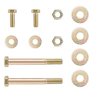 CURT 48620 Pintle Hitch Lunette Ring Hardware Kit, 4 Bolts