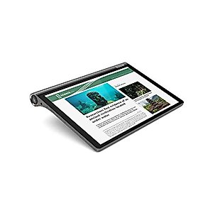 Lenovo Yoga Smart Tab, 10.1" FHD Android Tablet, Octa-Core Processor, 64GB Storage, 4GB RAM, Iron Grey, ZA3V0005US
