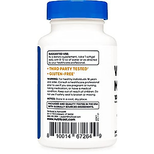 Nutricost Vitamin K2 MK-7 100 mcg, 240 Softgels - Gluten Free and Non-GMO MK7