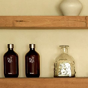 hetras Premium Reed Diffuser: Set of 2 x 16.9oz (1,000 ml) Large Capacity | Fragrance Oil Diffuser & Sticks for Home Decor & Office Decor & Bathroom Decor - Gifts for Loved one (Hug Soap)