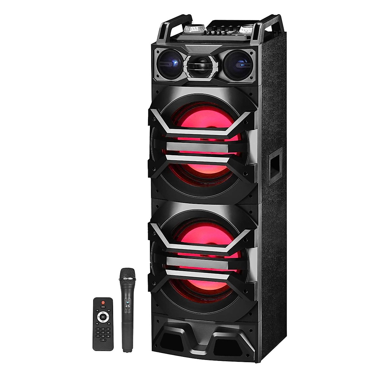 Technical Pro Bluetooth Karaoke Machine System+Wireless Microphone+Tablet Stand