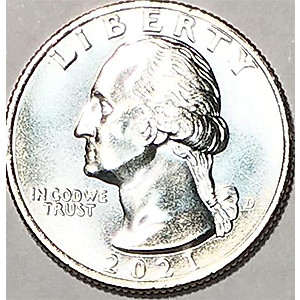 2021 P,D BU General George Washington Crossing the Delaware Quarter Choice Uncirculated US Mint 2 Coin Set