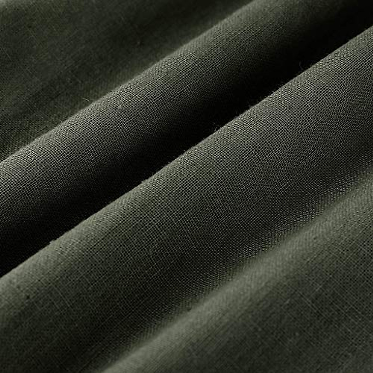 UQGHQO 2023 Pants Work Pants for Women Women's High Elastic Waistband Wide Leg Palazzo Culotte Gaucho Capri Pants (S~5XL) Army Green