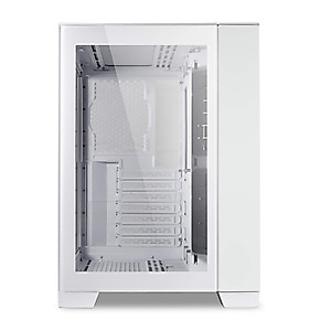 Lian Li O11 Dynamic DUAL-CHAMBER Case - E-ATX (Max 280 mm wide)/ ATX / Micro-ATX/ Mini-ITX - Steel - SFX/ SFX-L - CABLE MANAGEMENT FRIENDLY - COMPLETE DUST PROTECTION (O11DMINI-S Snow Edition)