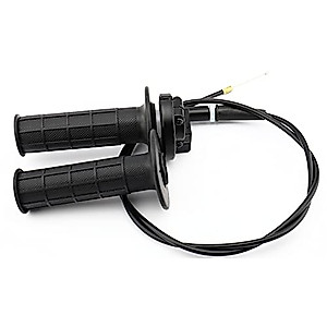 Left Right Handle &Left Brake Lever &Brake Cable &Throttle Cable And Throttle Clamp Cable Brake Lever Kit Fit For Pit Dirt Motor Bike Mini Bike XR100 CRF70 CRF80 - Mb165 Mb200 196cc 200cc 5.5hp 6.5hp