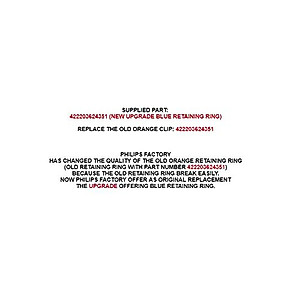 Philips Norelco Retainer Rings for SP9820, SP9860, SP9861, SP9862, SP9863 and More