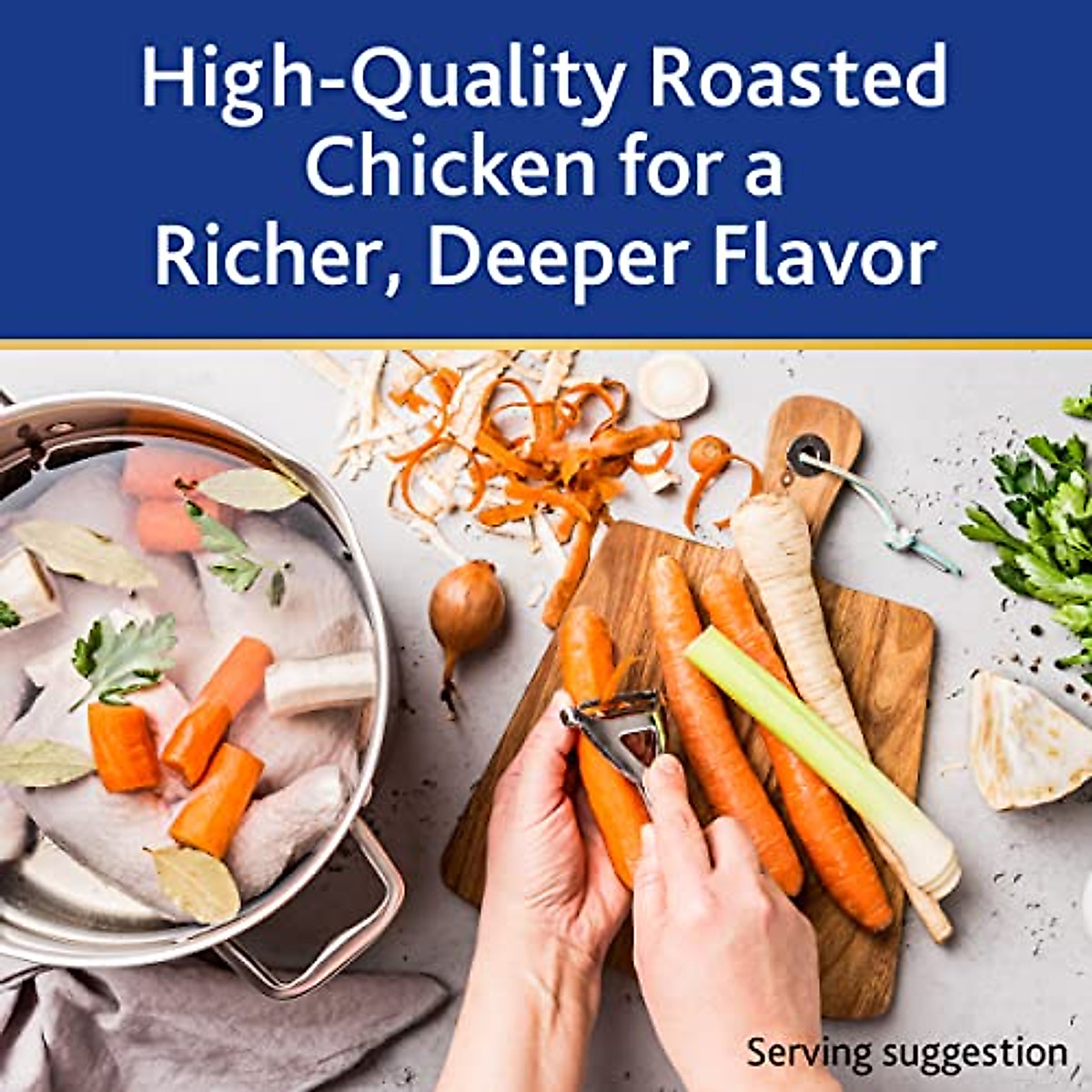 College Inn 100% Natural Chicken Broth, 12 Pack, 32 oz Carton