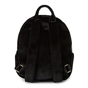 Spencer Gifts Black Velvet Playboy Mini Backpack | Officially licensed | Adjustable straps | Large front pocket | Fully lined | Zipper closure | Spot clean | Imported
