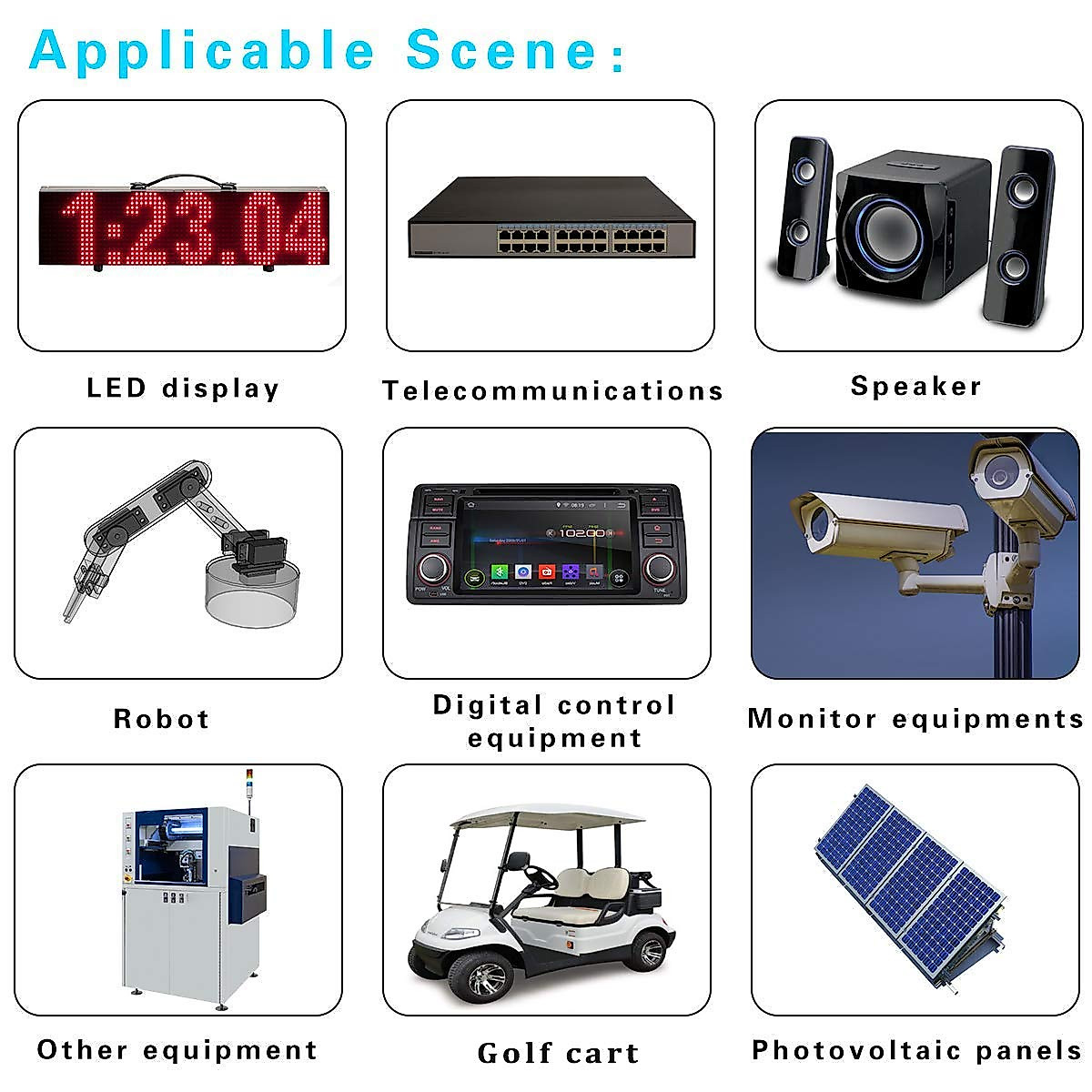 Golf CART Voltage Reducer Automatic Buck Boost Converter DC 8V-40V to 13.8V 10A Step Down Up Regulator Waterproof Module Transformer