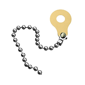 Arborea Cymbal Sizzler Chain 2Pcs Cymbal Hiss Sound Effect Adjustment Cymbal Chain For Ride, Crash, China, Drum Kits,Jazz Drum with No Rivets Required Sizzler Cymbal