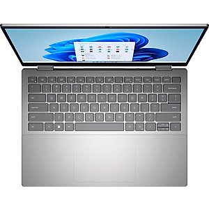 Dell 2023 Inspiron i7420 14” WUXGA IPS Touchs 2-in-1 Laptop 10-Core Intel i7-1255U Iris Xe Graphics 16GB DDR4 512GB NVMe SSD USB-C w/DP WiFi AX BT Webcam HDMI Backlit KB Fingerprint Windows 11 Pro