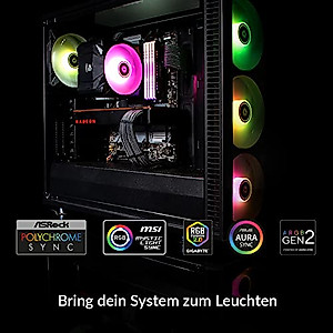 ARCTIC Freezer i35 A-RGB - Single Tower CPU Cooler with A-RGB, Intel Specific, Pressure Optimized 120 mm P-Fan, 200–1700 RPM, 4 Heat Pipes, incl. MX-5 Thermal Paste - Black