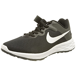 Nike Revolution 6 FlyEase Women's Running Shoes (us_Footwear_Size_System, Adult, Women, Numeric, Medium, Numeric_7) Black/White