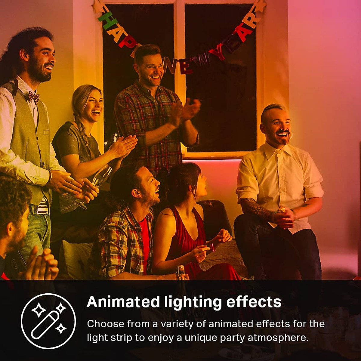Kasa Smart LED Light Strip, 16.4ft WiFi, Works with Alexa, Google Home, SmartThings, High Brightness with 16 Million Colors, RGB, Grouping, Adjustable Length, Up to 25,000 Hours (KL400L5)