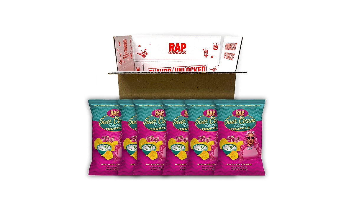 Rap Snacks Nicki Minaj Sour Cream Ranch Chips - 6 Pack