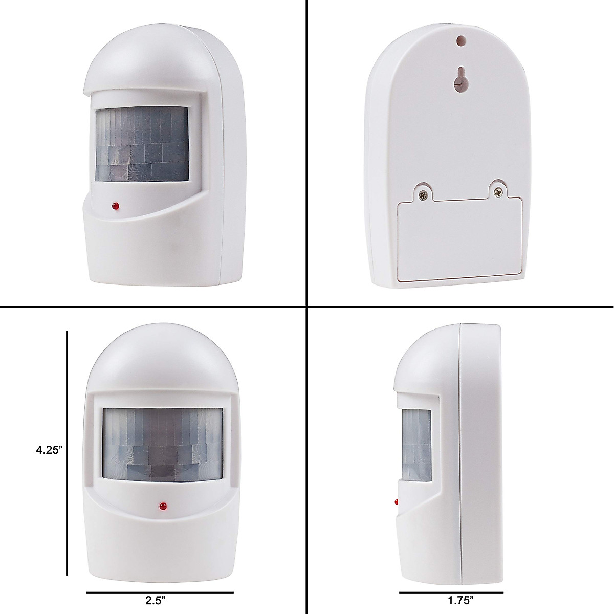 Jobar RET3731 Best Alarm Driveway Patrol, 1 Count (Pack of 1), White