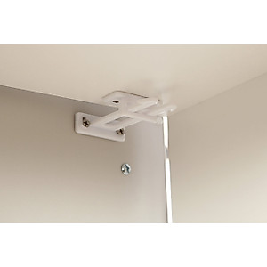 Dreambaby Twin Pin Latches, White (2 Pack)