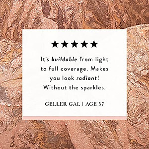 LAURA GELLER NEW YORK Baked Balance-N-Glow Illuminating Foundation - Light - Buildable Sheer to Light Coverage - Satin Finish