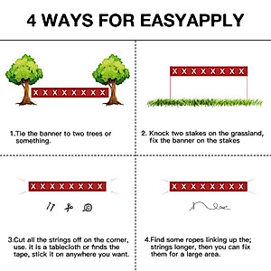 TZSS Large Happy 60th Birthday Banner, Happy 60th Birthday Decorations Yard Signs, 60th Birthday Indoor Outdoor Party Decorations (118" X 20")