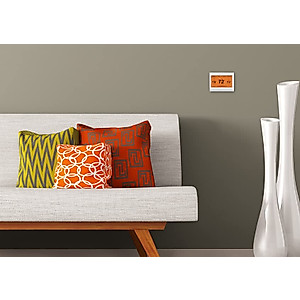 Honeywell Home RTH9600WF Smart Color Thermostat Energy Star Wi-Fi Programmable Touchscreen Alexa Ready - C-Wire Required, Not Compatible with Line Volt Heating