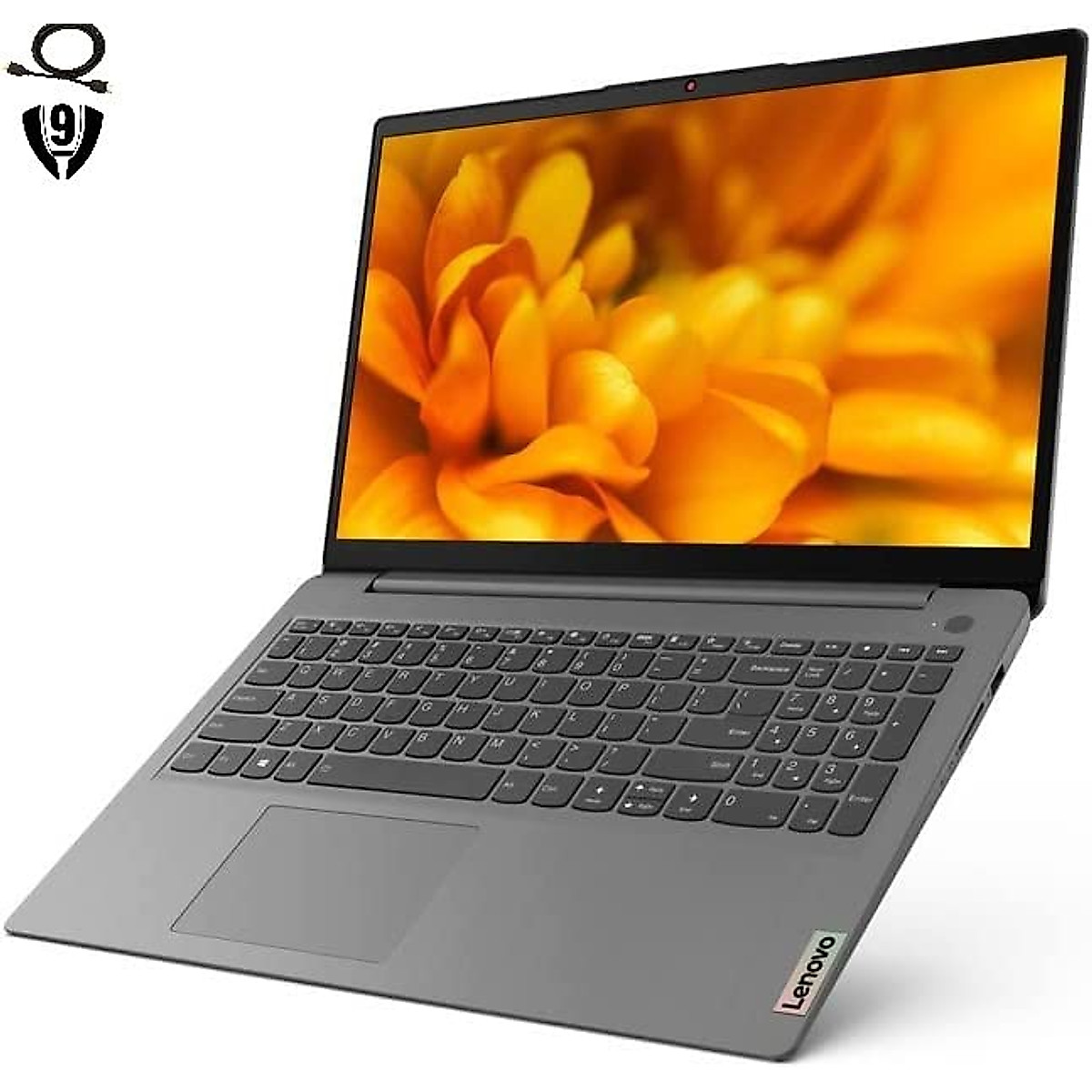 Lenovo IdeaPad 3 14" FHD Laptop, 11th Gen Intel 4-Core i5-1135G7, Intel Iris Xe Graphics, 8GB RAM 512GB SSD, Fingerprint Reader, Webcam, WiFi, HDMI, Windows 11 Home, Gray